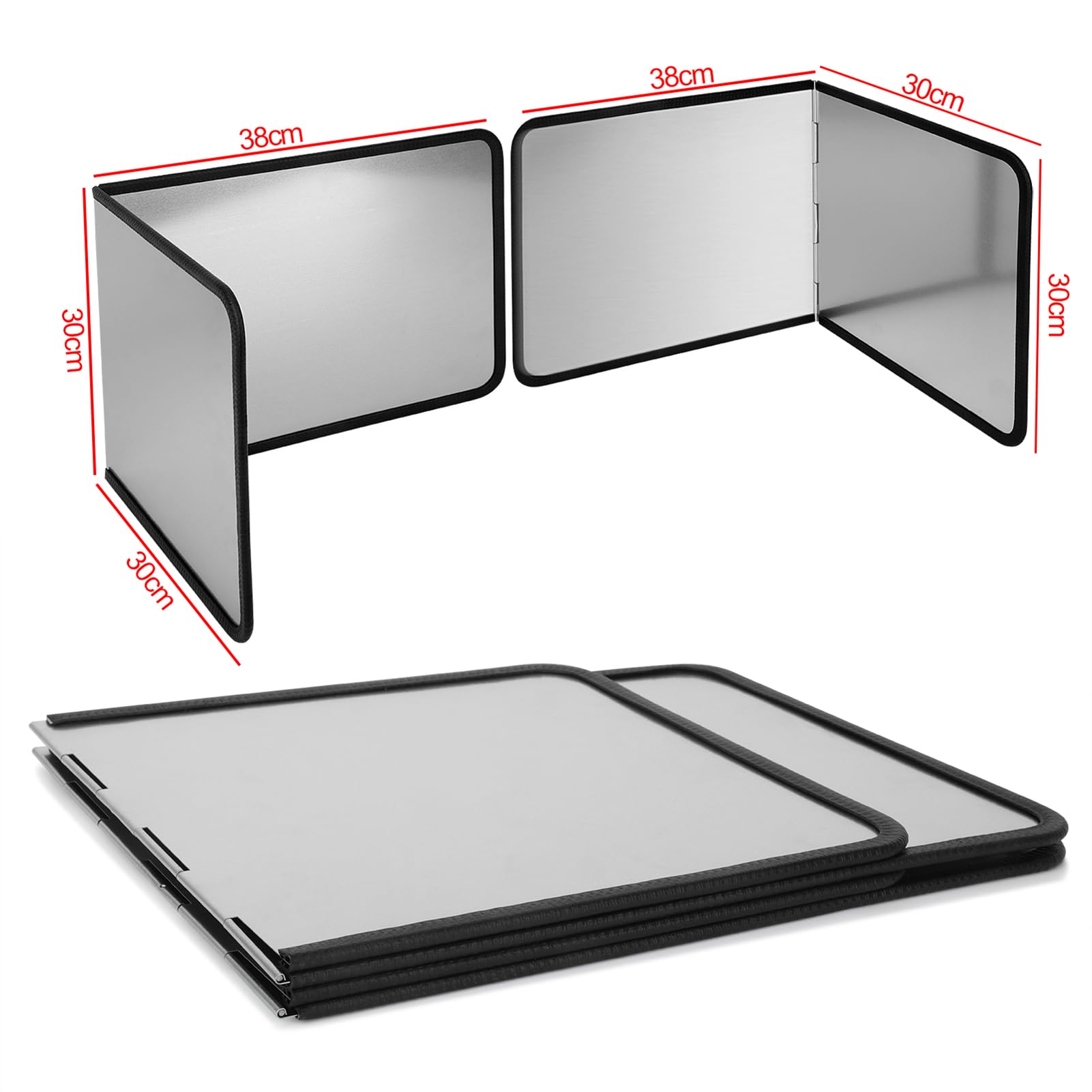 Foldable Stove Splatter Guard Grease Shield Nonstick Oil Stove Splash Guard Cooking Splatter Screen Kitchen Backsplash Protector For Stove Top Wall Gas Range Frying Pan Camping⦠(Height 30cm)