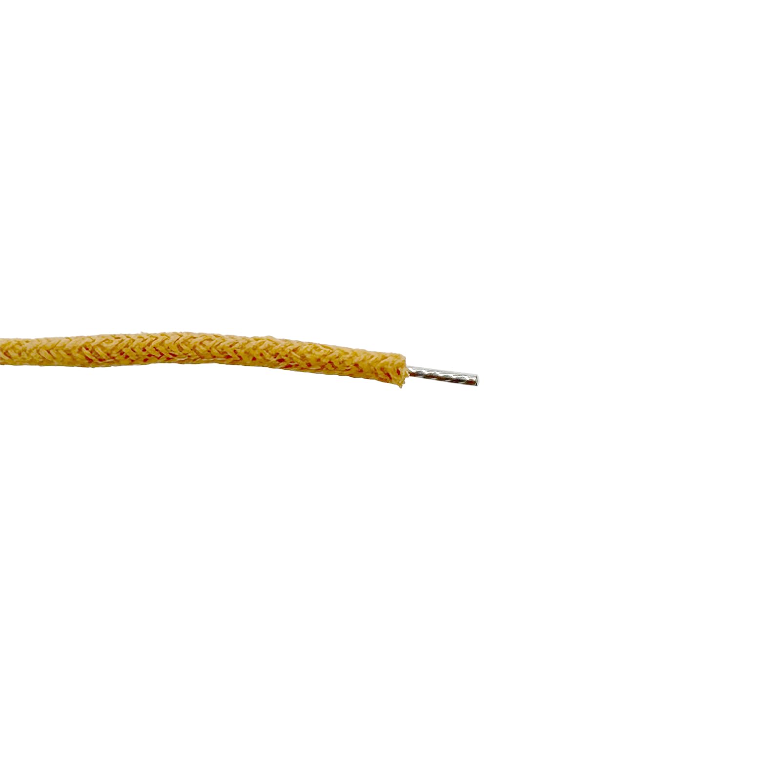 harpfeas Cloth-covered Waxed Vintage-style Pushback Guitar Wire -10 Feet (3.3-white/3.3-black/3.3-yellow) Pushback Wire for Electric Guitar Upgrades Kits