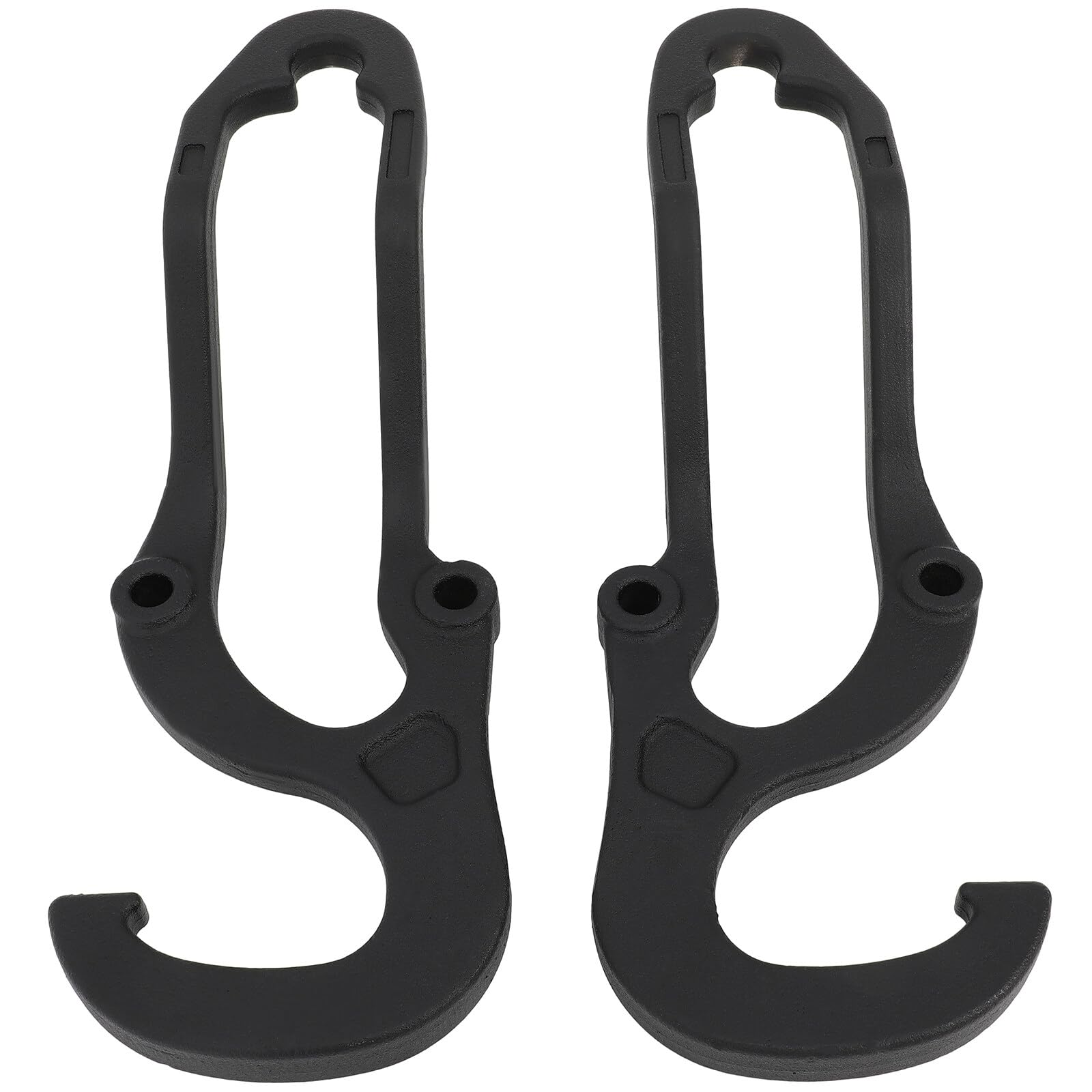SCITOO Heavy Duty Front Tow Hooks Compatible with 2009-2010 for Dodge for Ram 1500, 2011-2019 for Ram 1500 Replace 82210967 68196982AA,Black