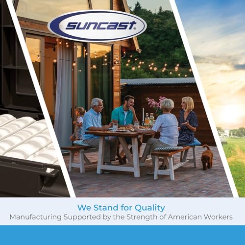 Suncast Backyard Oasis Entertainment Pull-Out Drawers and Shelving Space, Water-Resistant Outdoor Food and Bar Unit, Gray