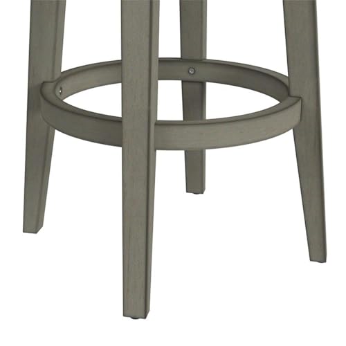 Hillsdale Furniture Lawton Wood Bar Height Swivel Stool Walnut