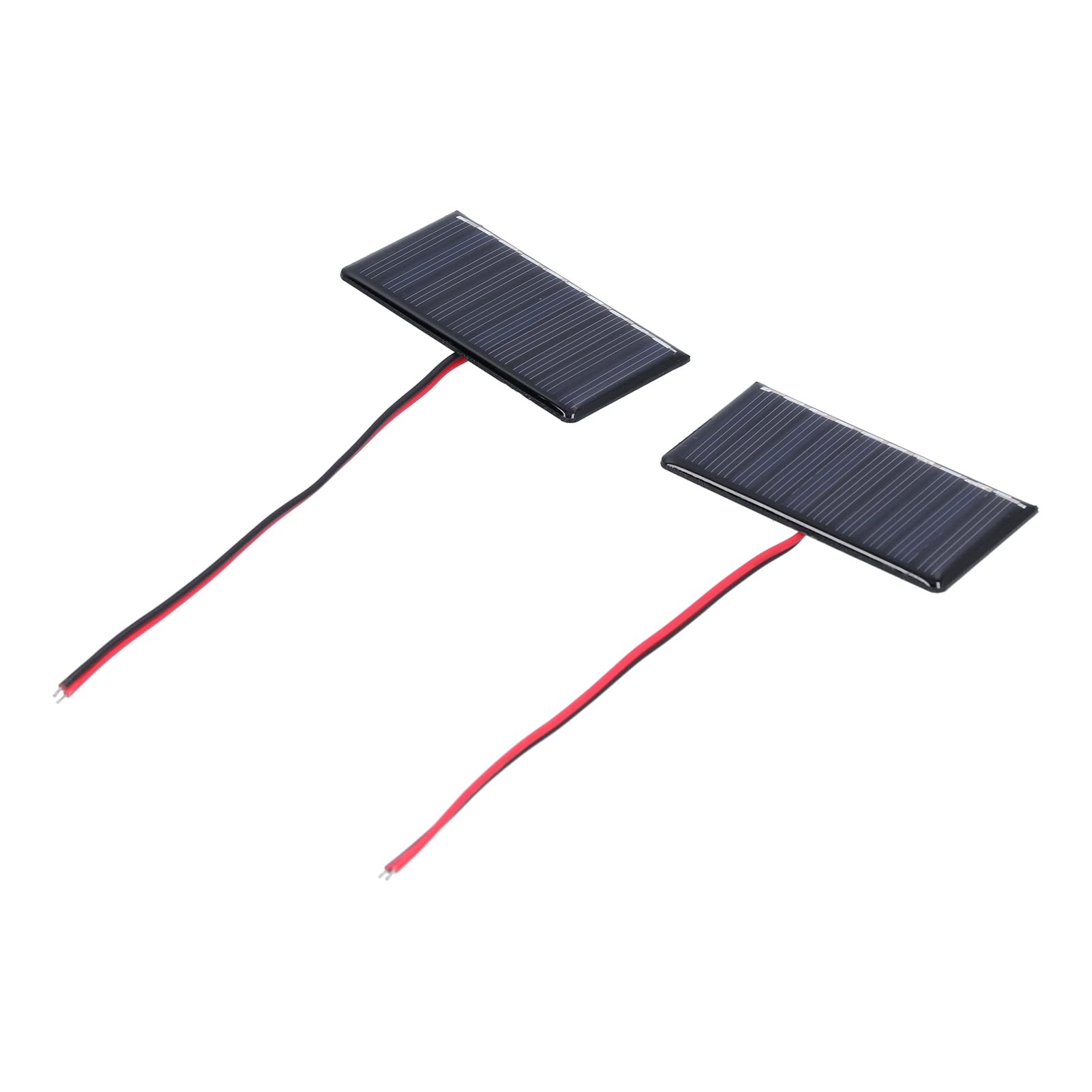 Joyzan Solar Panel Module, Polysilicon Micro Glue Power Solars Cell Photovoltaic Module DIY System Kits for Low Power Electrical Appliances Toys Advertising Household Lights Electric Fans