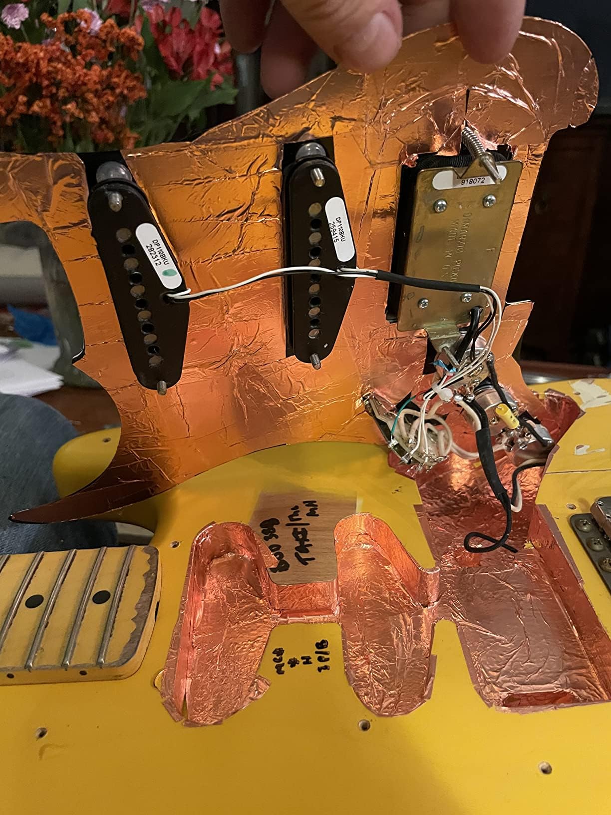 Copper Shielding Tape for Guitars - EMI Shielding, Crafts, Electrical Repairs, Conductive Adhesive, Grounding