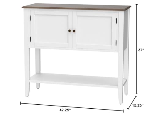 Hillsdale Furniture Server White