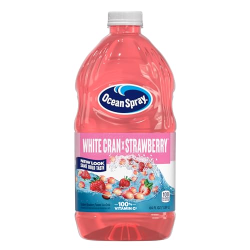 Ocean Spray® White Cran-Strawberry Juice Drink, 64 Fl Oz Bottle (Pack of 1)