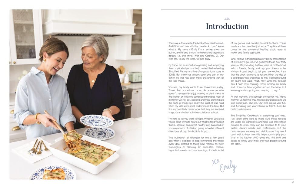 The Simplified Cookbook: Delicious Meals with Effortless Prep (60 Recipes + 60 Assembly Meals)