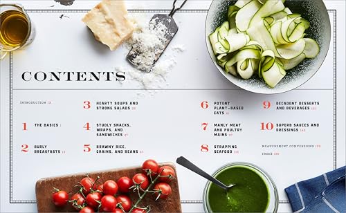 The 5-Ingredient Cookbook for Men: 115 Recipes for Men with Big Appetites and Little Time