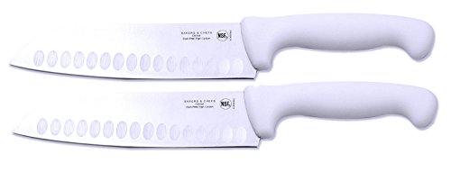 Daily Chef Santoku Knives Commercial Grade NSF Certified - 2 pk.