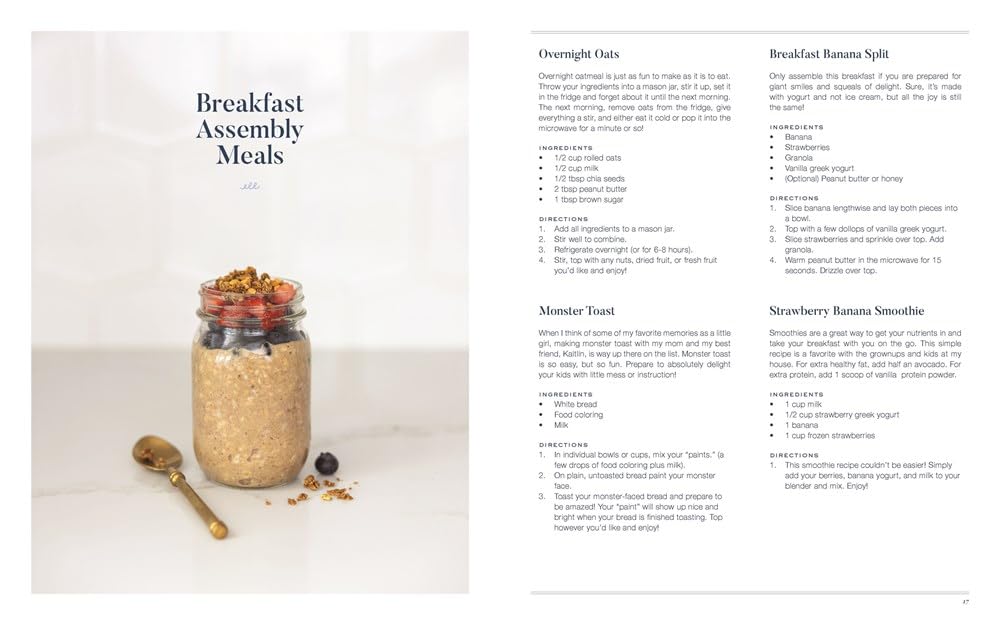 The Simplified Cookbook: Delicious Meals with Effortless Prep (60 Recipes + 60 Assembly Meals)