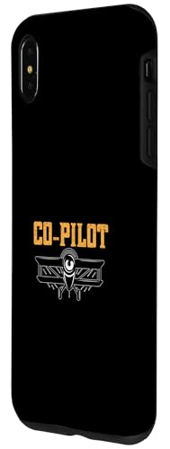 iPhone XS Max Airplane Pilot Funny Co-Pilot Aviation Case