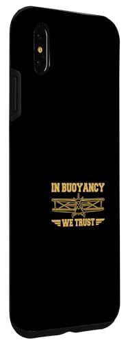 iPhone XS Max Airplane Pilot Aviation In Buoyancy We Trust Case