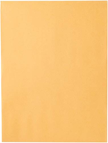 Mead Letter Size Mailing Envelopes, Clasp Closure, All-Purpose 24-lb Paper, 9" X 12", Brown Kraft Material, 20/Pack (76020)