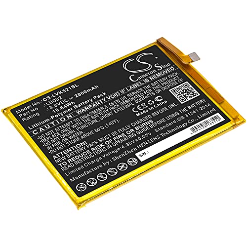 FYIOGXG Replacment Battery for K520, K520T Pro, PABX0000CN, PABX0001CN, PABX0002CN, PABX0003CN, S5 2800mAh / 10.64Wh