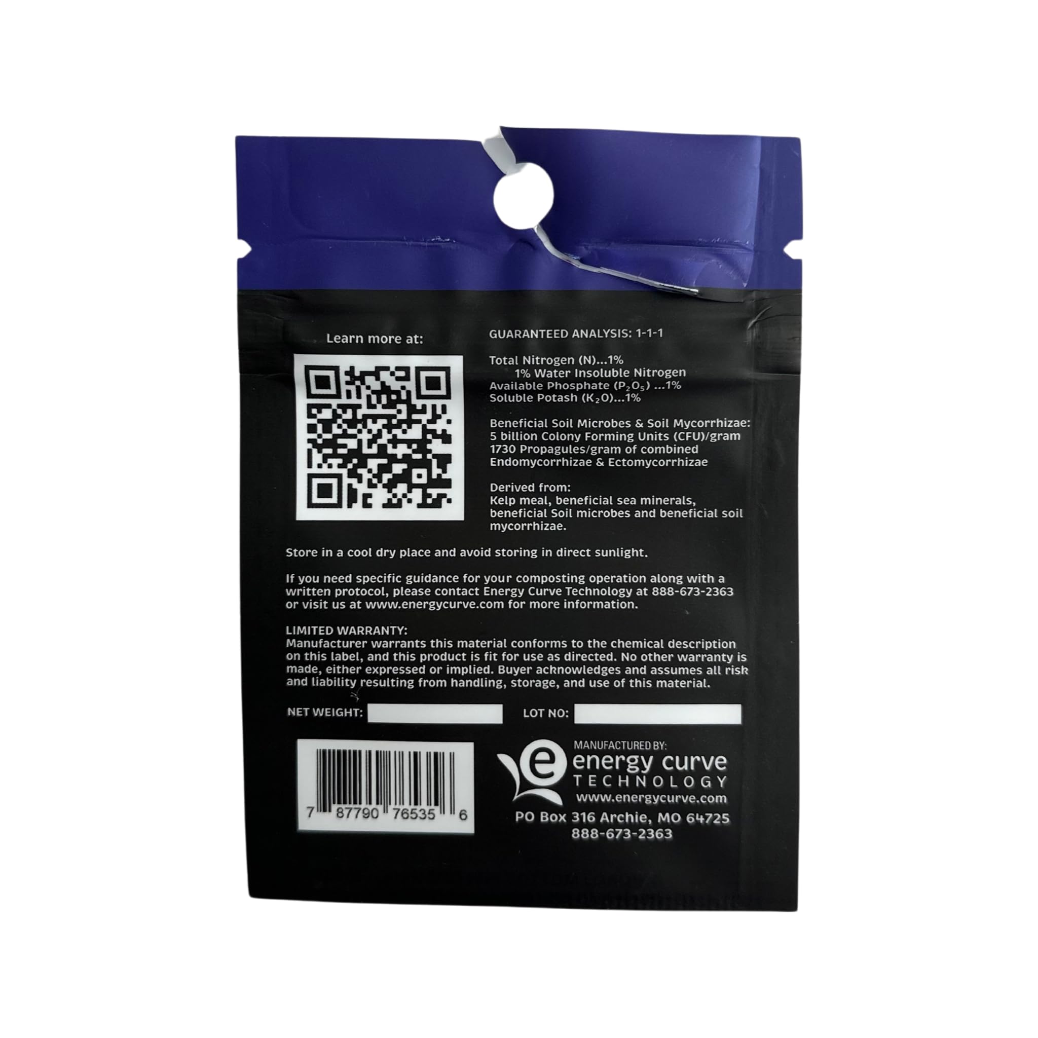 BENEFIT CANN Compost Primer .64 Ounce Organic Fertilizer, Guaranteed Analysis: 1-1-1. Beneficial Soil Microbes & Soil Mycorrhiza, 5 Billion Colony Forming Units/Gran. Use in Any Composting Operation