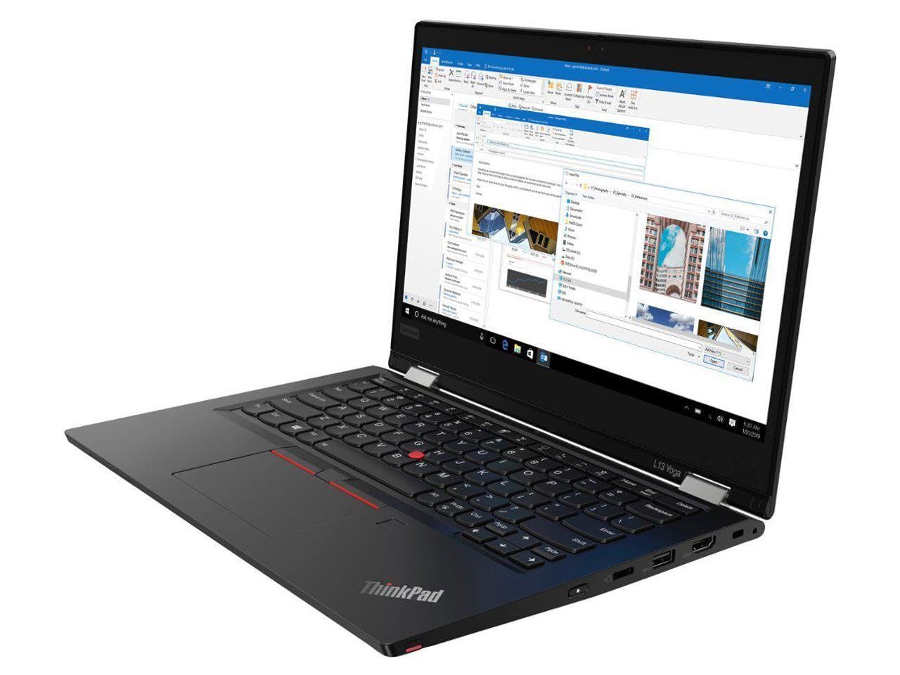Lenovo ThinkPad L13 Yoga 2-in-1 Laptop with 13.3" FHD Anti-Reflective Touchscreen, AMD Ryzen 7 PRO 5850U Processor, 16GB RAM Memory, 512GB SSD Storage, ThinkPad Pen Pro, and Windows 11 Pro