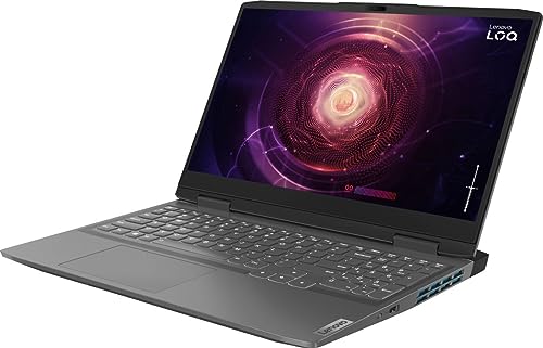 Lenovo LOQ Gaming Laptop 15.6" 144 Hz FHD IPS (8-Core AMD Ryzen 7 7840HS, GeForce RTX 4050 6GB, 8GB DDR5, 512GB PCIe SSD, Backlit KYB, WiFi 6, Bluetooth 5.2, Webcam, Win 10 Pro) with Dockztorm Hub