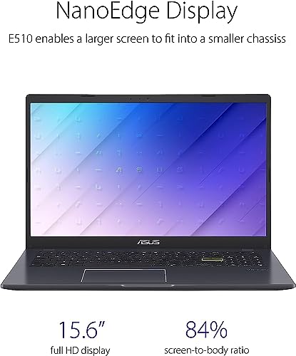 ASUS 2023 Newest Vivobook Go 15 L510 Thin Laptop, 15.6" FHD Display, Intel Dual-core N4020 Processor, 4GB RAM, 64GB eMMC, 256GB SD Card, Intel UHD Graphics, Windows 11 Home in S Mode