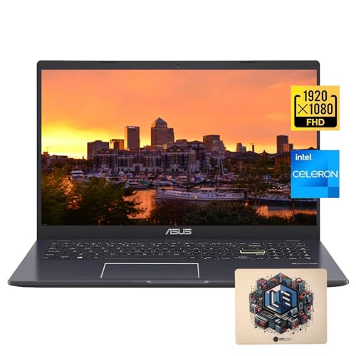 ASUS 2023 Newest Vivobook Go 15 L510 Thin Laptop, 15.6" FHD Display, Intel Dual-core N4020 Processor, 4GB RAM, 64GB eMMC, 256GB SD Card, Intel UHD Graphics, Windows 11 Home in S Mode