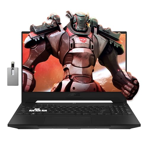 Asus TUF F15 15.6'' WQHD 144Hz Gaming Laptop, Intel 12th Core i7-12650H, NVIDIA GeForce RTX 3050 Graphics, 64GB DDR5 RAM, 2TB PCIe SSD, Backlit Keyboard, Win 11, Black, 32GB USB Card (Renewed)