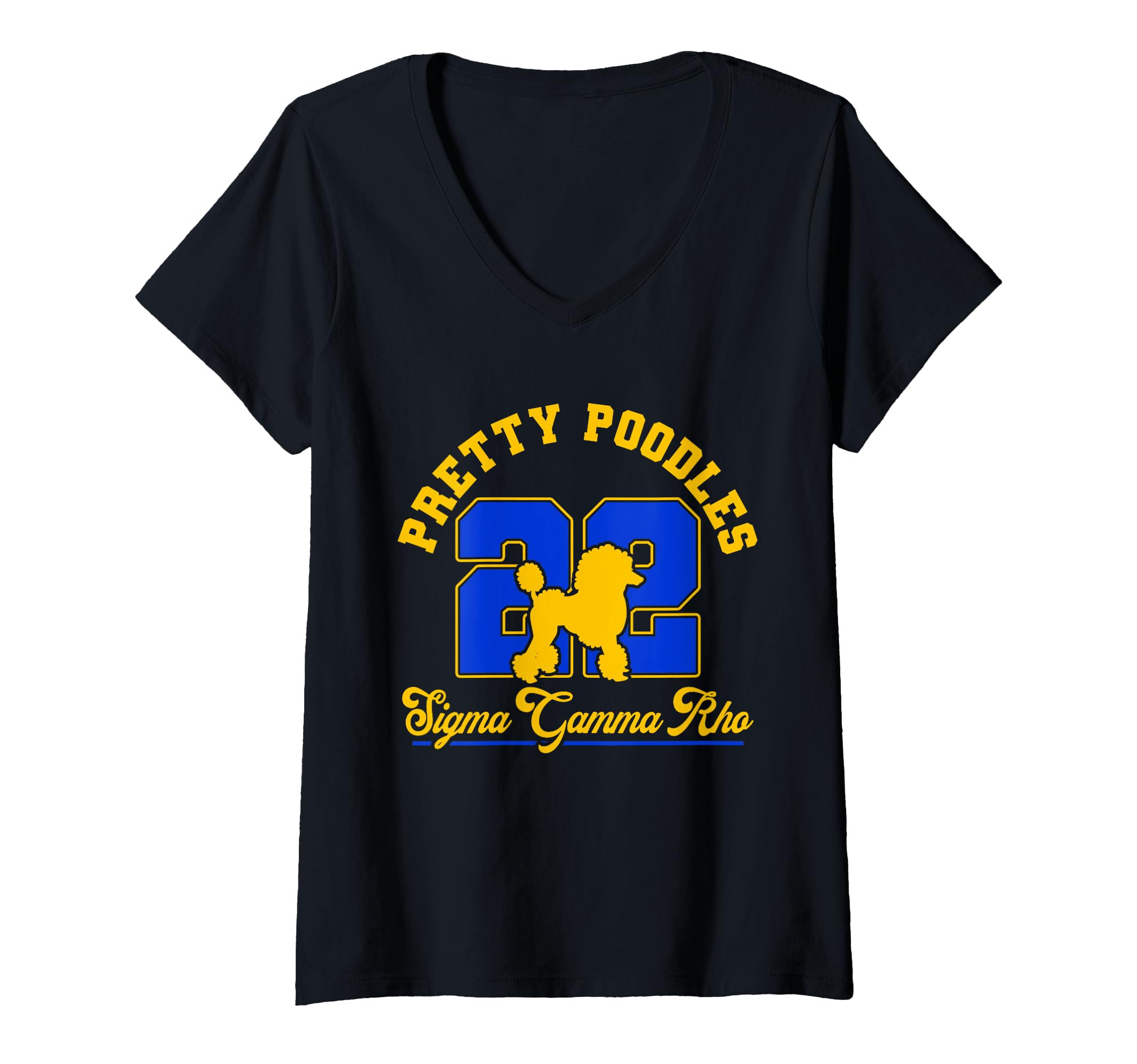 Womens Sigma Gamma Rho Sorority Paraphernalia, Sigma Gamma Rho HBCU V-Neck T-Shirt