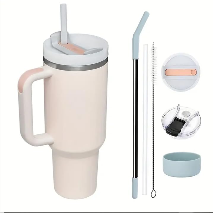 Quencher H2.0 FlowState Stainless Steel Vacuum 40oz, Portable Drinking Cups, Stanley Car Cup, For Car, Home, Office, Summer Drinkware, Travel Accessories, Birthday Gifts