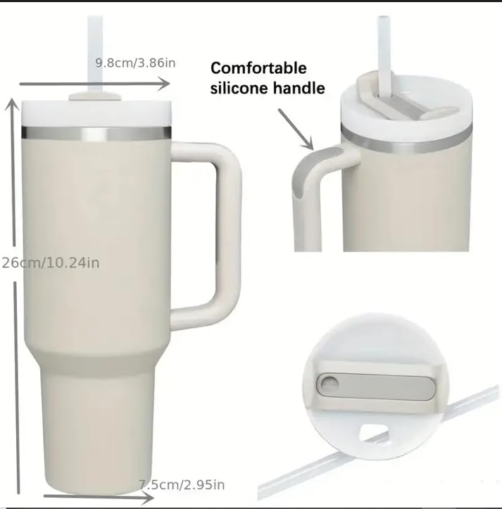 Quencher H2.0 FlowState Stainless Steel Vacuum 40oz, Portable Drinking Cups, Stanley Car Cup, For Car, Home, Office, Summer Drinkware, Travel Accessories, Birthday Gifts