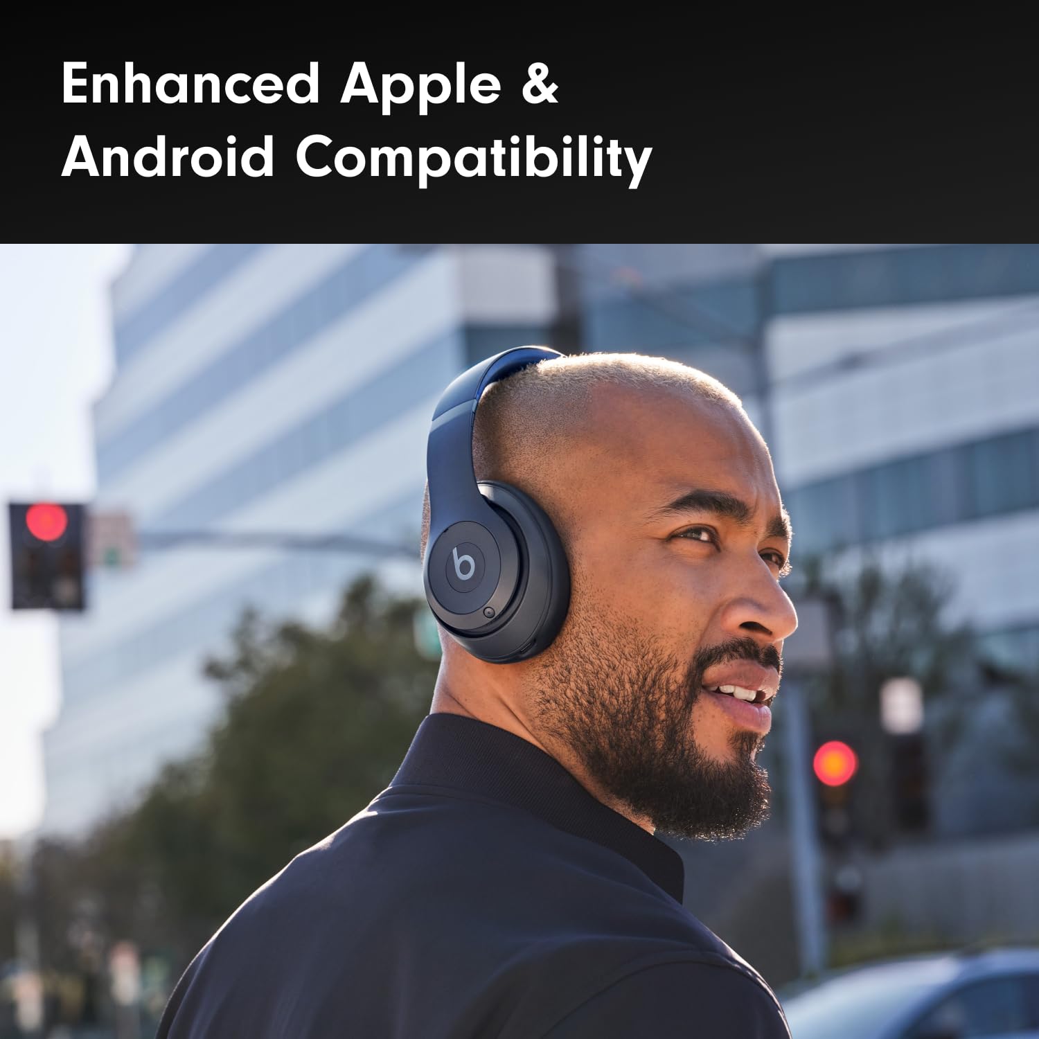 Beats Studio Pro - Wireless Bluetooth Noise Cancelling Headphones - Navy (Renewed Premium)