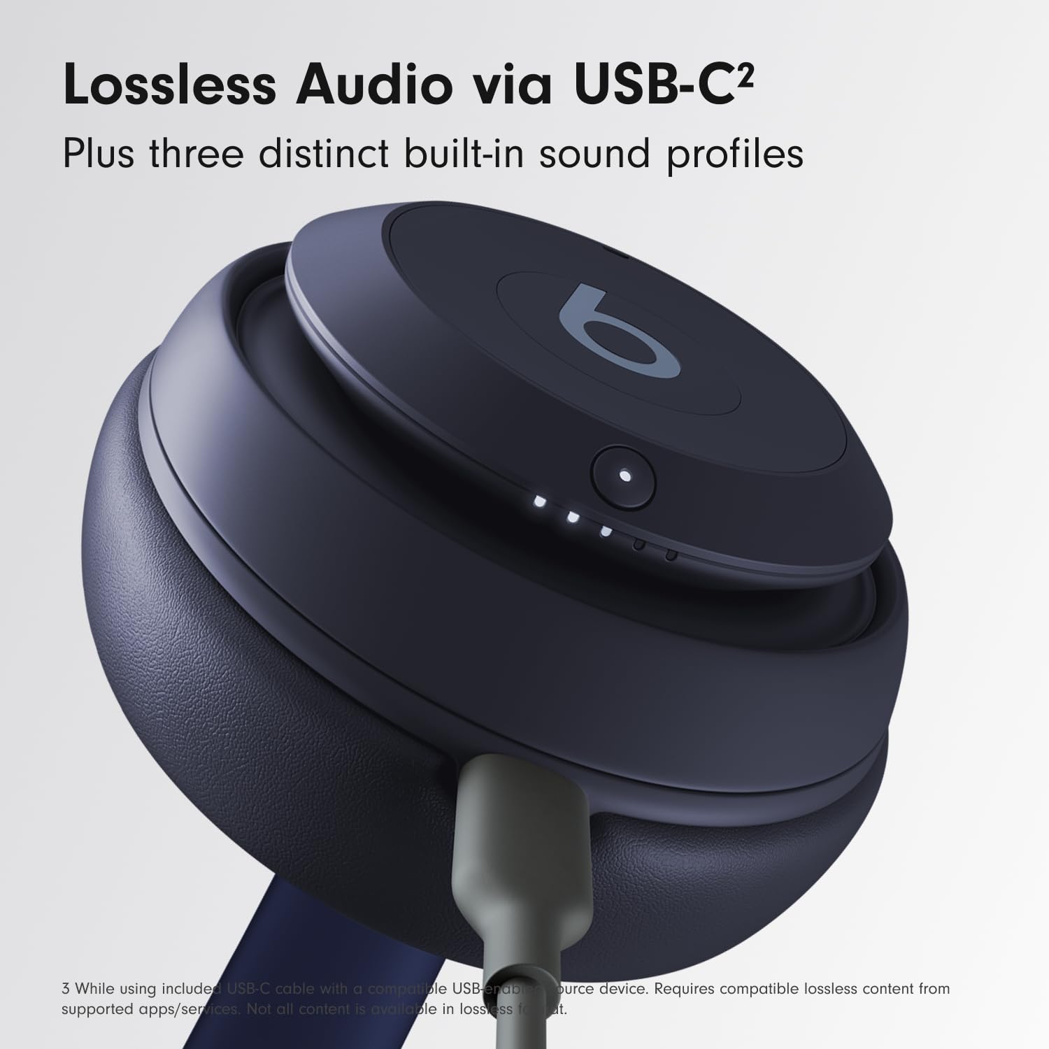 Beats Studio Pro - Wireless Bluetooth Noise Cancelling Headphones - Navy (Renewed Premium)