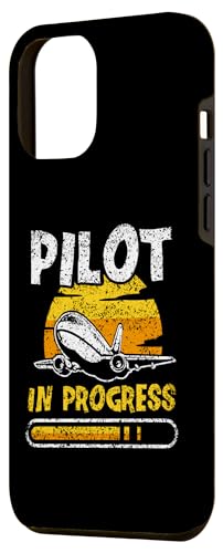 iPhone 13 Pro Max Pilot In Progress Airplane Aviator Aviation Case