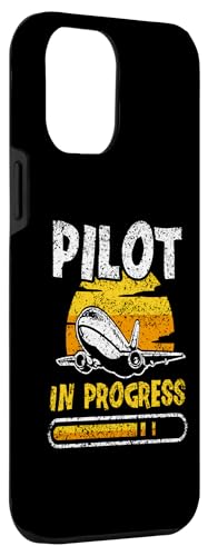 iPhone 13 Pro Max Pilot In Progress Airplane Aviator Aviation Case