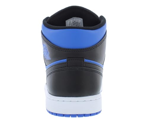 Nike Air Jordan 1 Mid Men's Shoes Black/Royal Blue-Black-White DQ8426-042 8