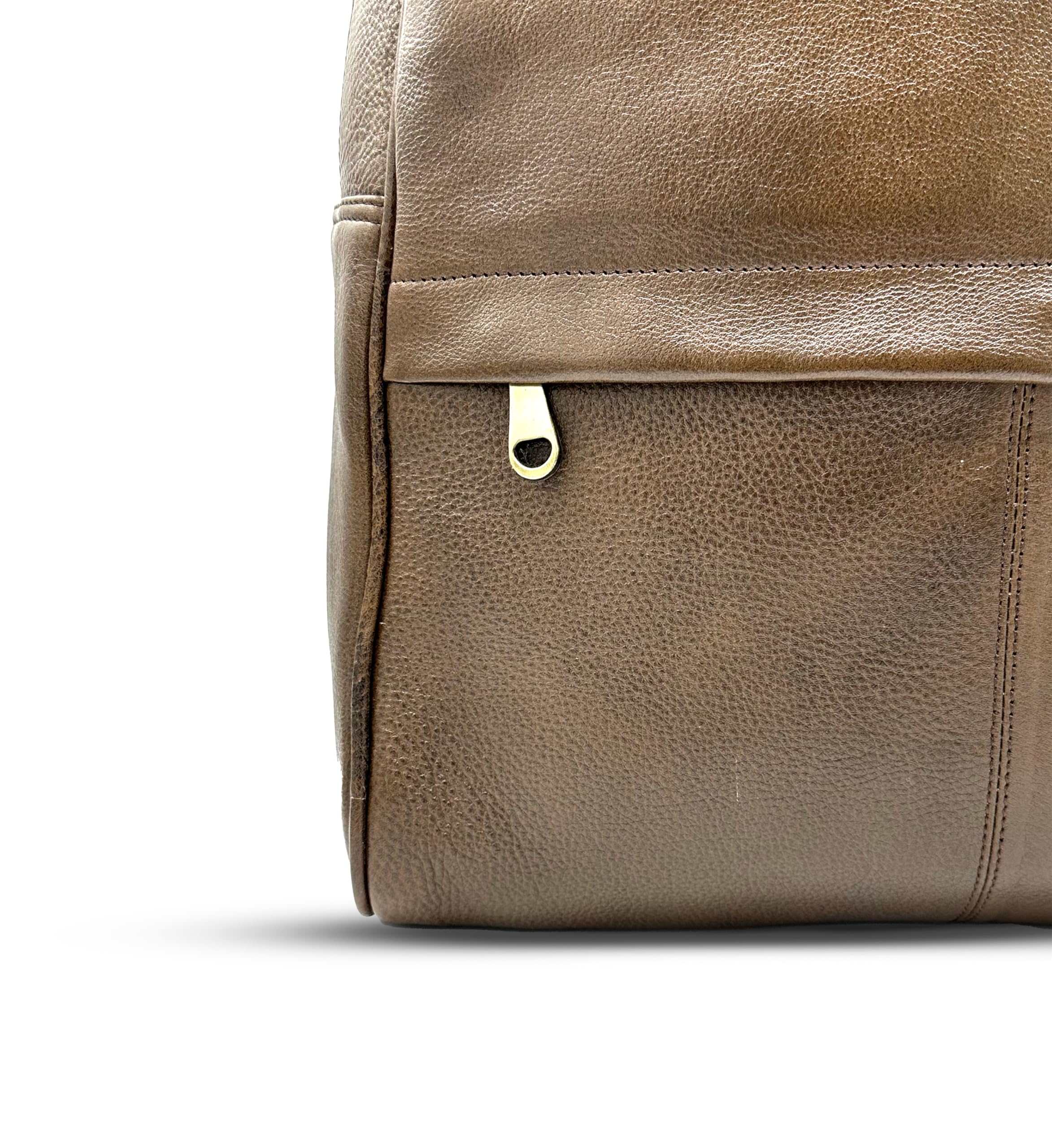 Bonahide Genuine Leather Backpack Multifunctional Daypack Work Shopping Travel Leisure Everyday Bag (Mocha)