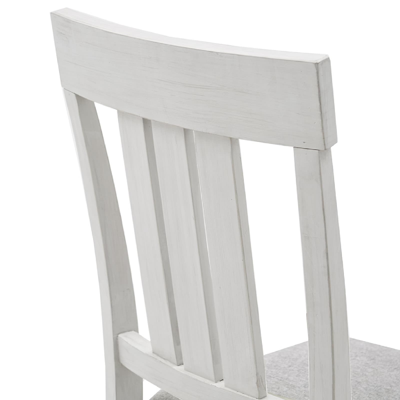 Chair Seat Cushion, Chairs Vanity Desk 2PCS Solid Wood White Seat Height 20.5" Living Room Bedroom Dining Rooms Garden