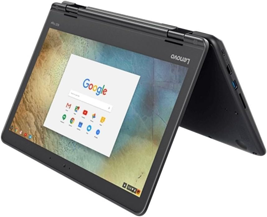 Lenovo N23 Yoga 2-in-1 11.6" Touchscreen Chromebook MediaTek MTK 8173C Processor 4GB RAM 32GB SSD, Bluetooth, WiFi, Webcam, Chrome OS (Renewed)