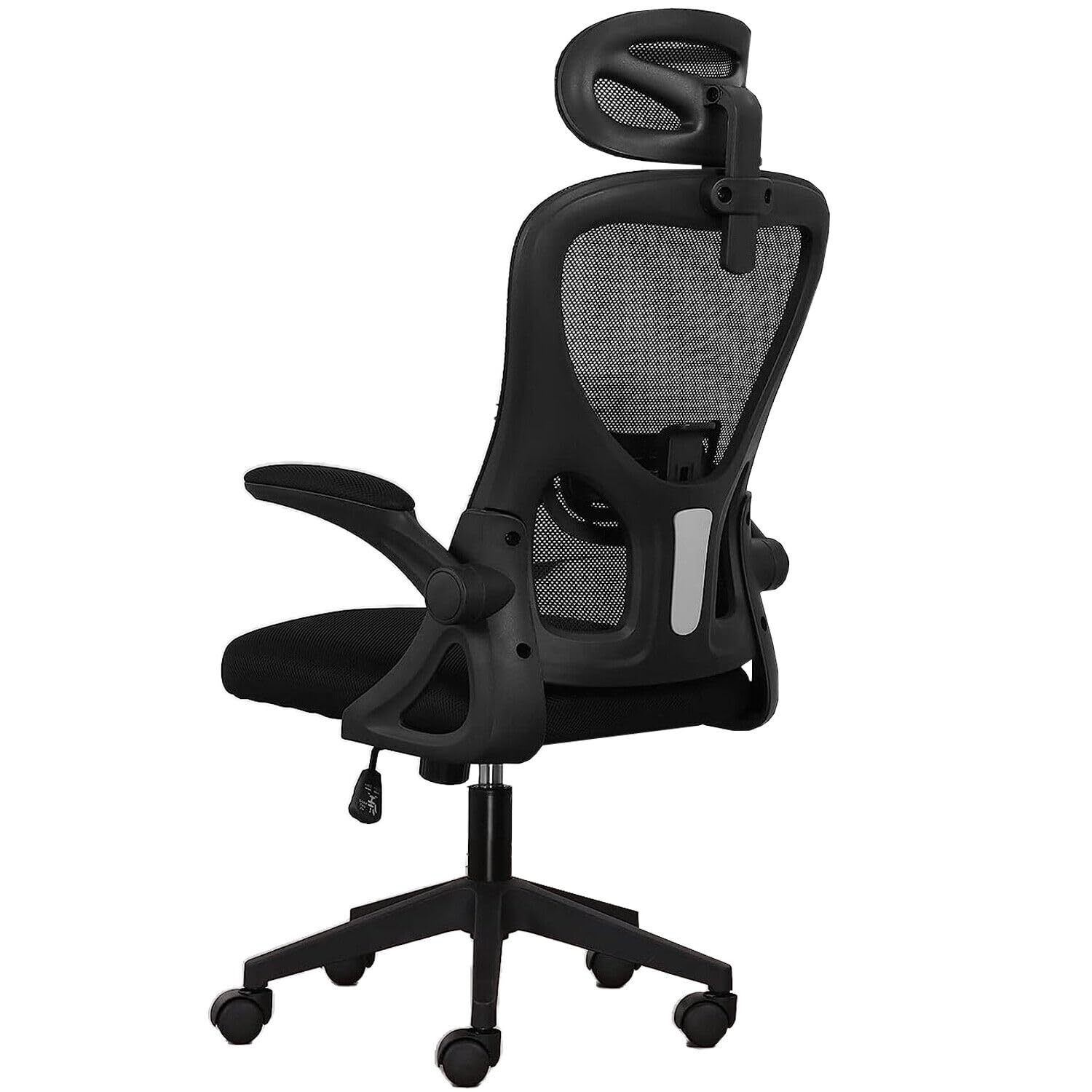 Ergonomic Mesh Office Chair Swivel Computer Desk Chair Home Office Seat Headrest Black