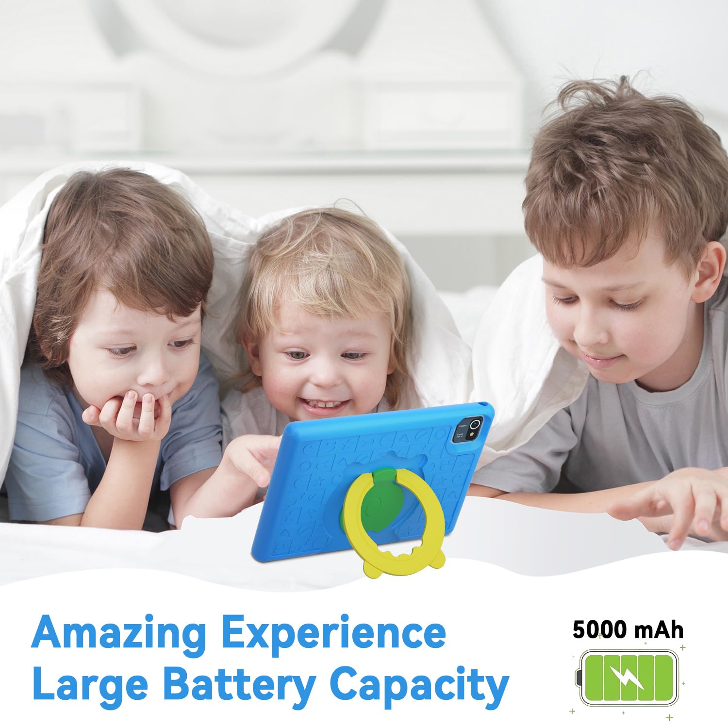 Tablet for Kids 10" Android 12 Kids Tablet with 2GB RAM, 32 GB ROM, Dual Camera, Bluetooth, 5000mAh Battery