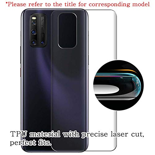 Puccy 2 Pack Back Screen Protector Film, compatible with EMPORIA SMART 6 TPU Guard Cover ( Not Tempered Glass/Not Front Screen Protectors )