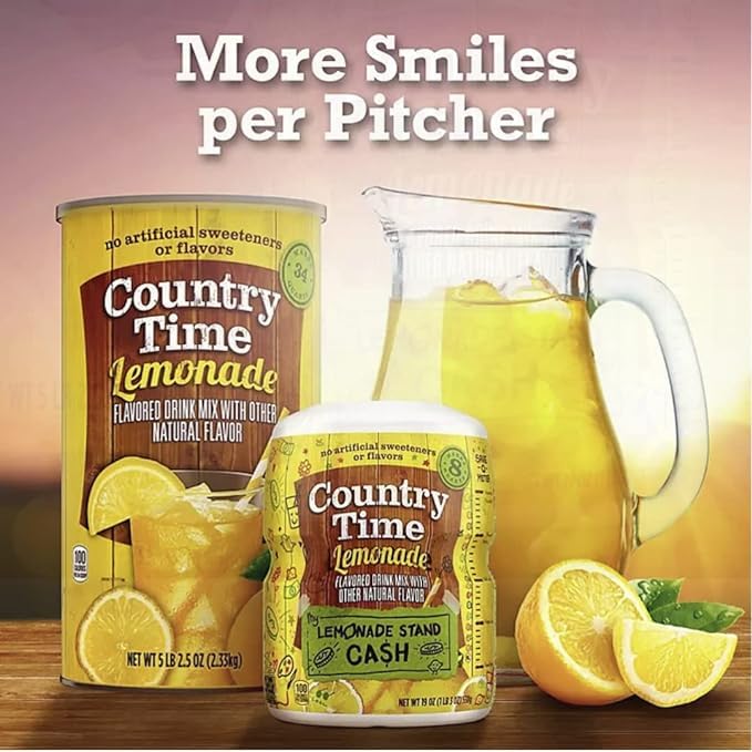 Powdered Lemonade Drink Mix (82.5 oz.) - (1 Pack) (Lemonade)