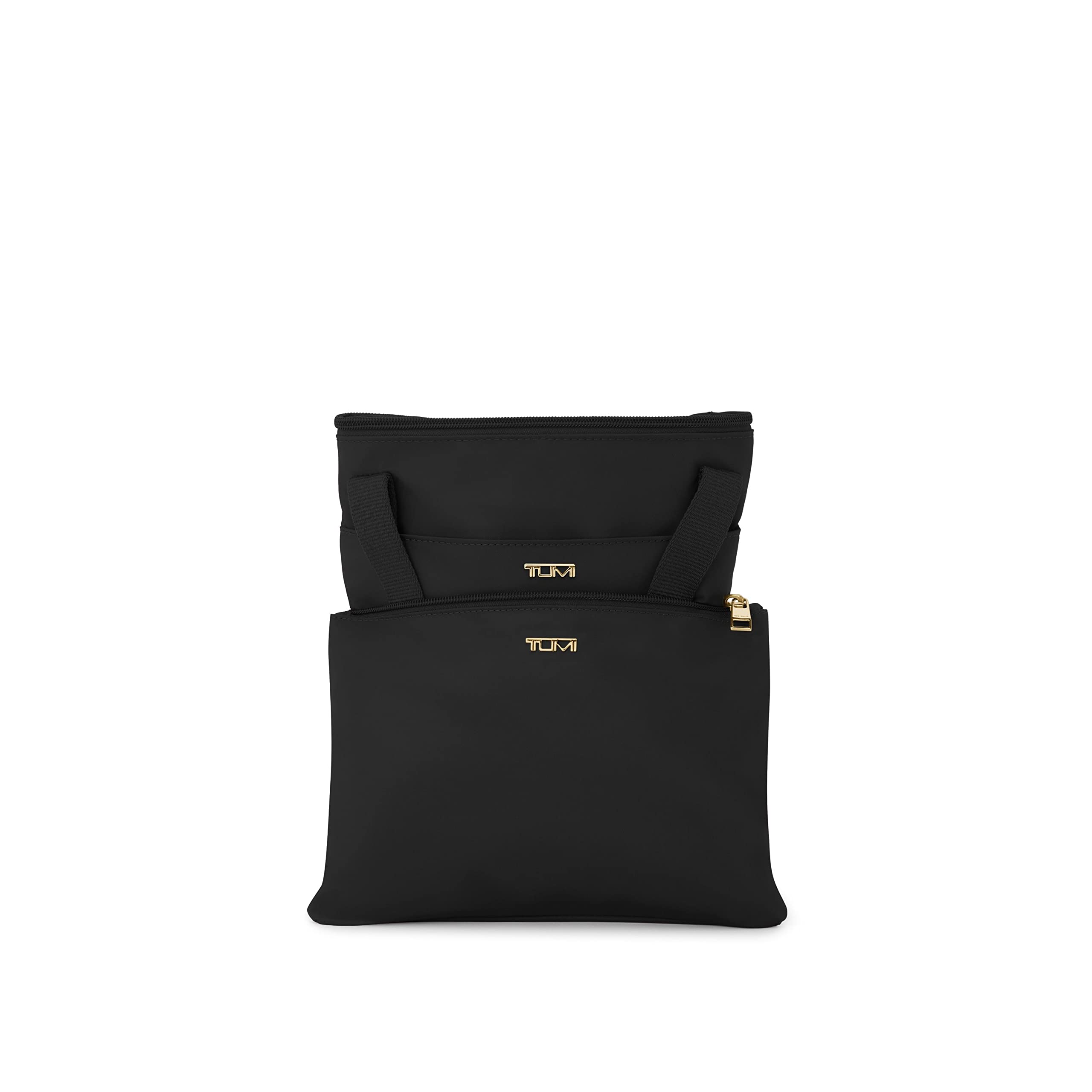 TUMI - Voyageur Just in Case Tote and Just in Case Duffel Bag (Black/Gold) - Bundle