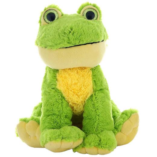 Plush Toys Wonderland I-HOP The Frog - 16 Inch Green Stuffed Animal Soft and Cuddly Plush Toy Adorable Huggable Amphibian Gift for Kids and Frog Lovers