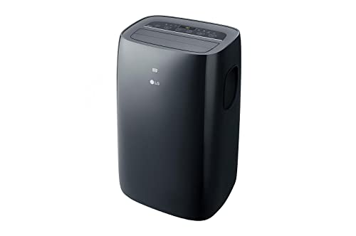 LG LP0821GSSM 18" Smart Portable Air Conditioner with 8000 BTU Cooling Capacity, ThinQ Technology, Remote Control and 2 Fan Speeds in Gray