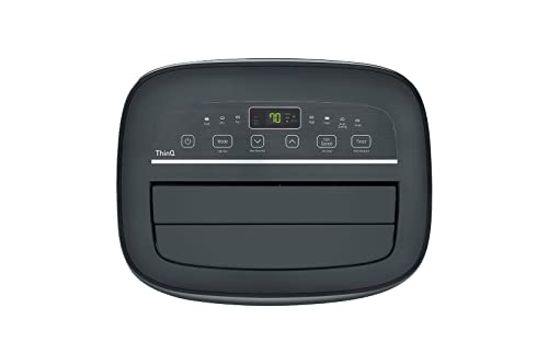 LG LP0821GSSM 18" Smart Portable Air Conditioner with 8000 BTU Cooling Capacity, ThinQ Technology, Remote Control and 2 Fan Speeds in Gray