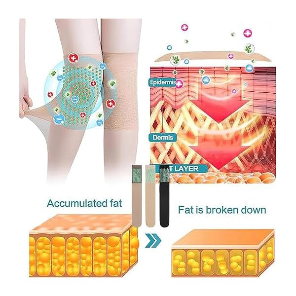QKKO Tourmaline Acupressure Self-Heating Silk Stocks, Ionic Correction Lymphatic Detoxification Long Tube Silk Stockings, Mugwort Acupressure Shaping Stretch Socks (3Pairs Black)
