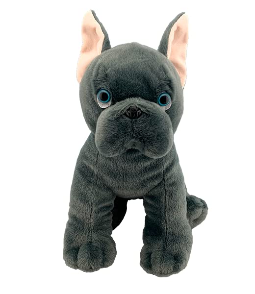 Freddie The Frenchie Plush Toy - 16-Inch Soft Stuffed Animal - Adorable Cuddle Buddy for Kids Aged 3 and Up - Ideal Gift for Dog Lovers and Imaginative Play