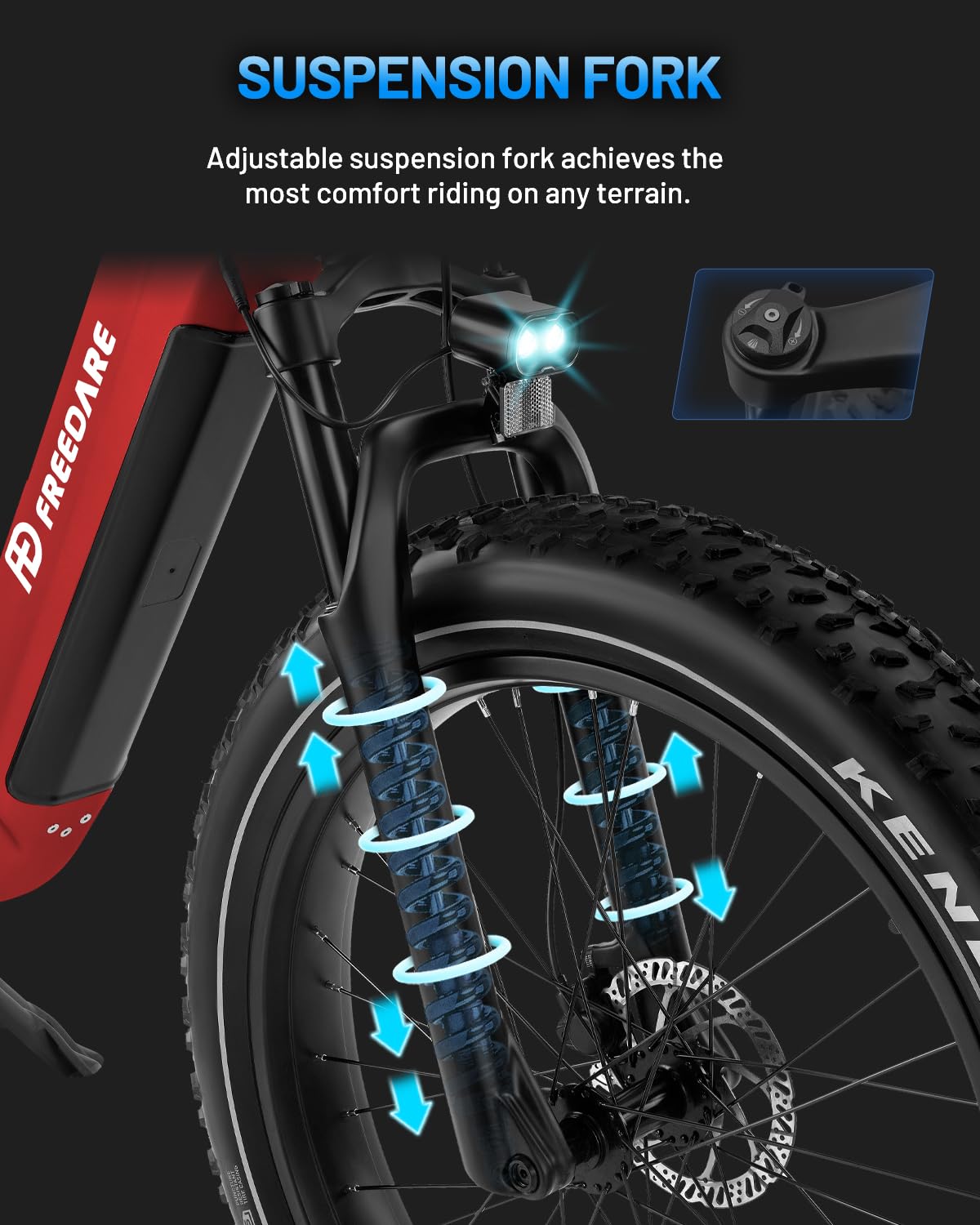 FD FREEDARE Eden Electric Bike Adults GPS Smart App Control 750W Motor 48V 20Ah Battery Fat Tire Ebike,Torque Sensor Electric Bicycle,90Miles Range,28MPH Max Speed UL Certificate