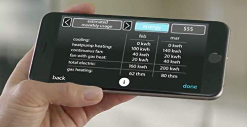 Carrier Infinity SYSTXCCITC01-B Touch Screen Programmable WiFi Thermostat - BLACK