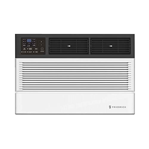 Friedrich CCW08B10B Chill Premier Smart Air Conditioner Window Unit, WiFi Mobile Control, White, Cooling Capacity (8000 BTU)
