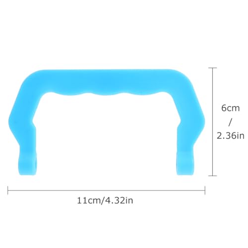 POPETPOP 10pcs Cage Handle Replacement Tray for Dog Crate Chinchilla Cage Bird Cage Accessories Bird Accessories for Cages Animal Crate Cage Lifting Handle Travel Heavy Plastic