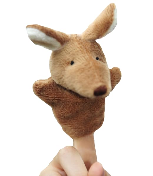 Jill & Joey Kangaroo Plush Toy - 16-Inch Stuffed Kangaroo with Joey for Kids 3 and Up β Soft Cuddly Plush Animal for Playtime, Snuggling, and Gifting