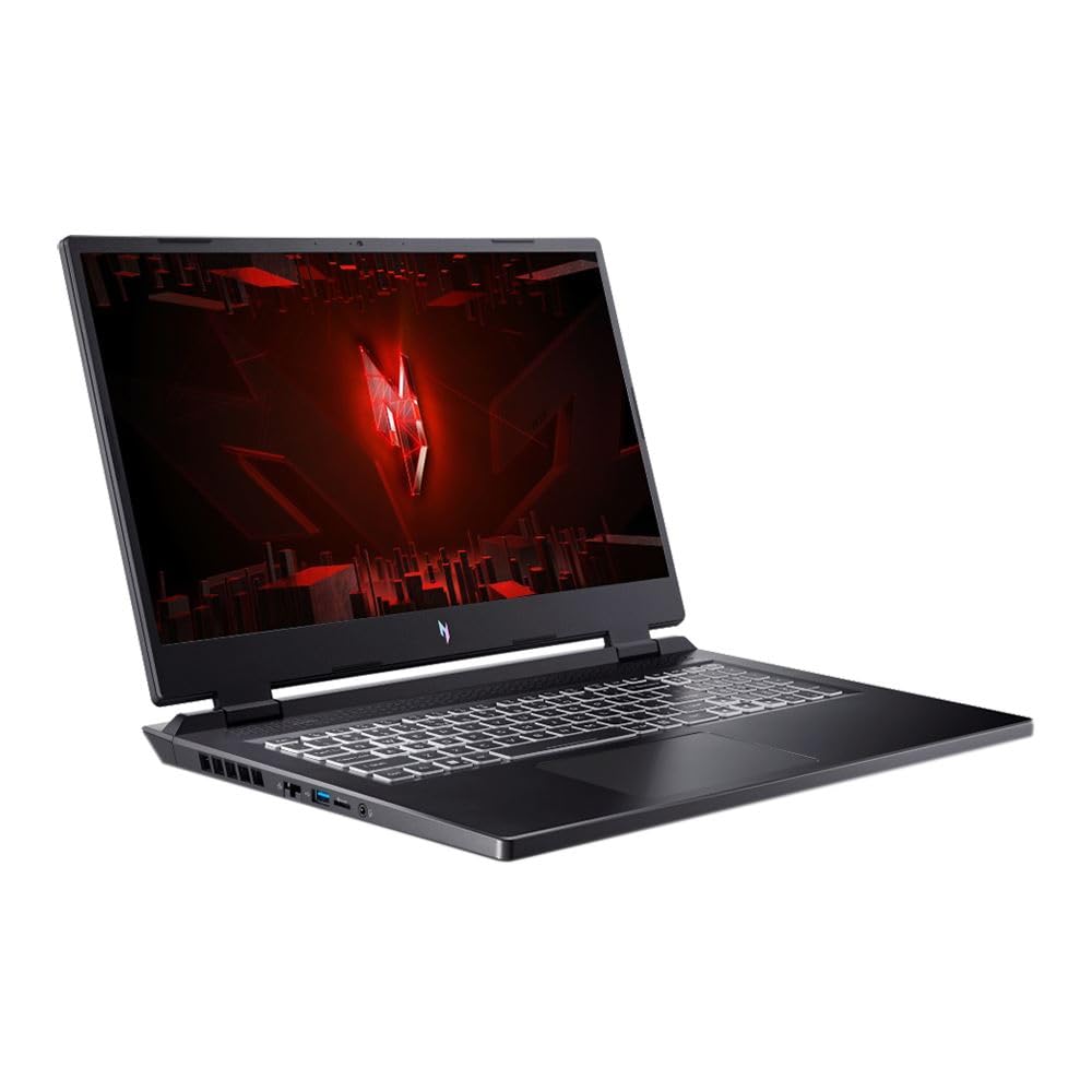 acer Nitro 17.3" QHD 165Hz Gaming Laptop Computer, 13th Gen Intel 14-Core i7-13700H Processor, NVIDIA GeForce RTX 4060 8GB GDDR6, 64GB DDR5 RAM, 2TB PCIe SSD, RGB Backlit, Windows 11 Home, Black
